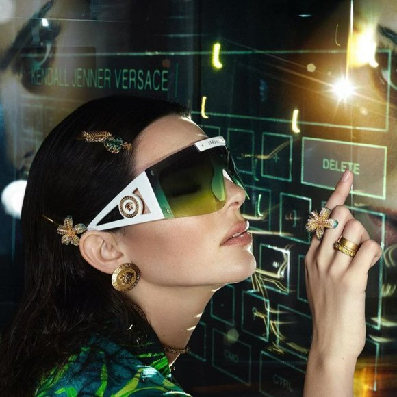 Versace | Accessories | Versace Ve4393 41w Sunglasses Magnetic Lens Shield Woman | Poshmark